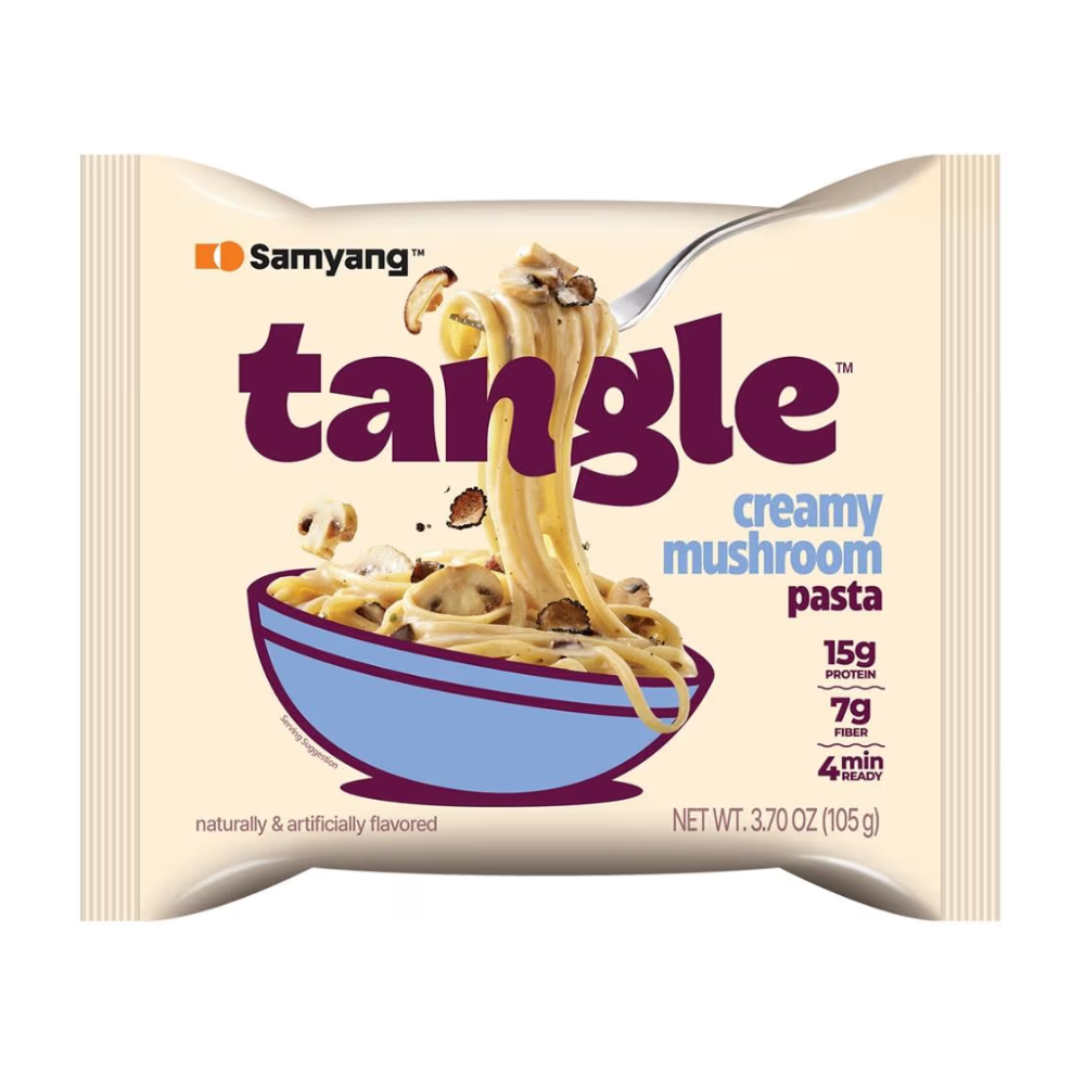 Samyang Tangle Pasta - Mushroom Creamy, 105g – A&A Asian Food Store